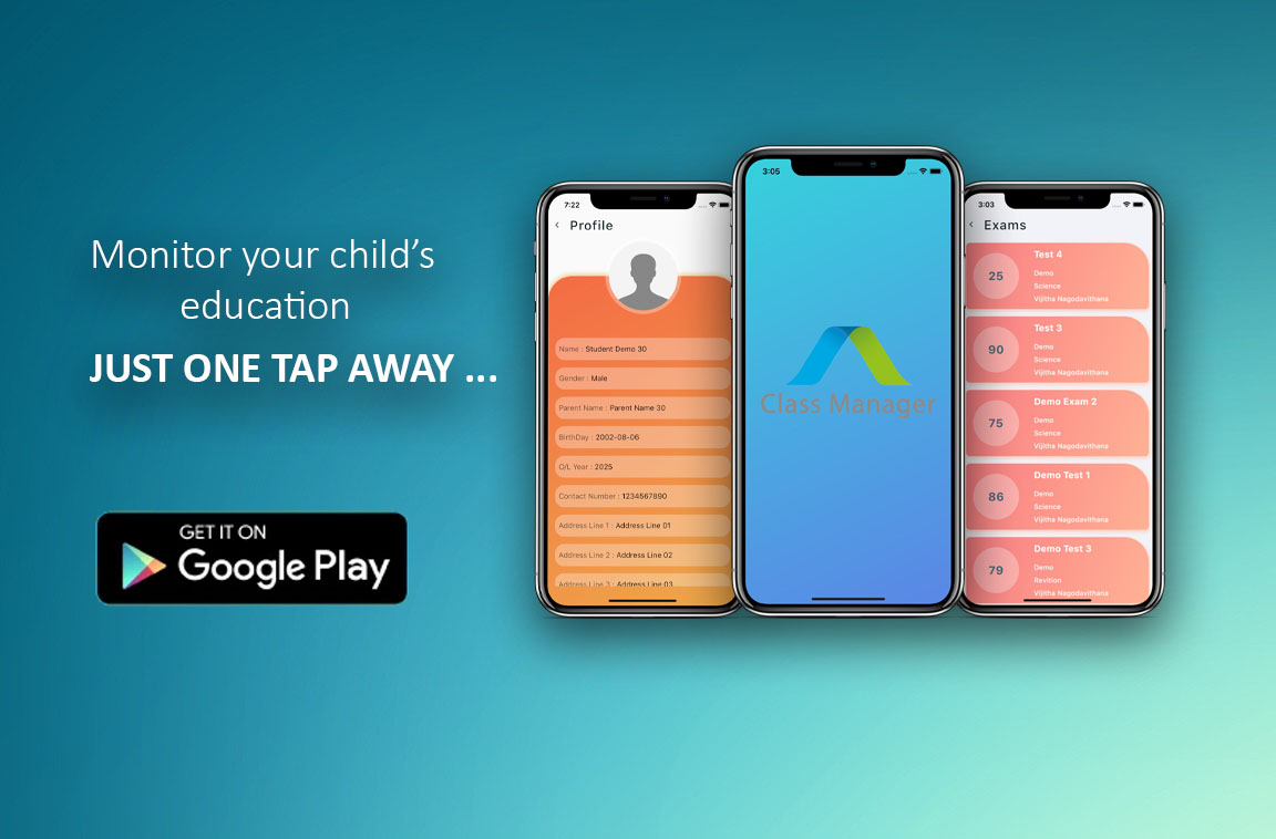 Class Manager - Best Smart Card Solution for Tuition Classes in Sri Lanka